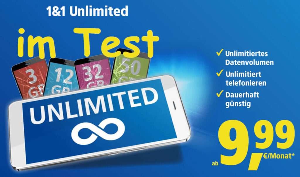 1&1 Unlimited Test - Meine Erfahrungen mit eSIM, MultiSIM & Netz